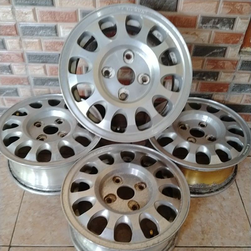 Jual Velg r14 4x114 Enkei japan | Shopee Indonesia