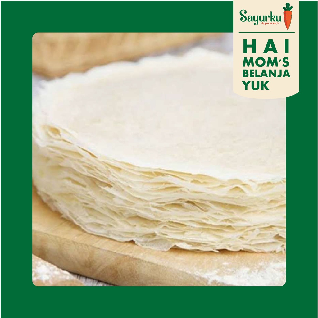 Jual Kulit Lumpia Tipis isi 25 pcs | Shopee Indonesia