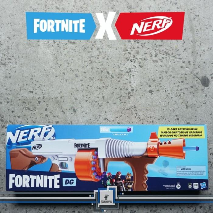 Jual Nerf Fortnite Dg Pump Rotating Drum Action Blaster Surgefire ...