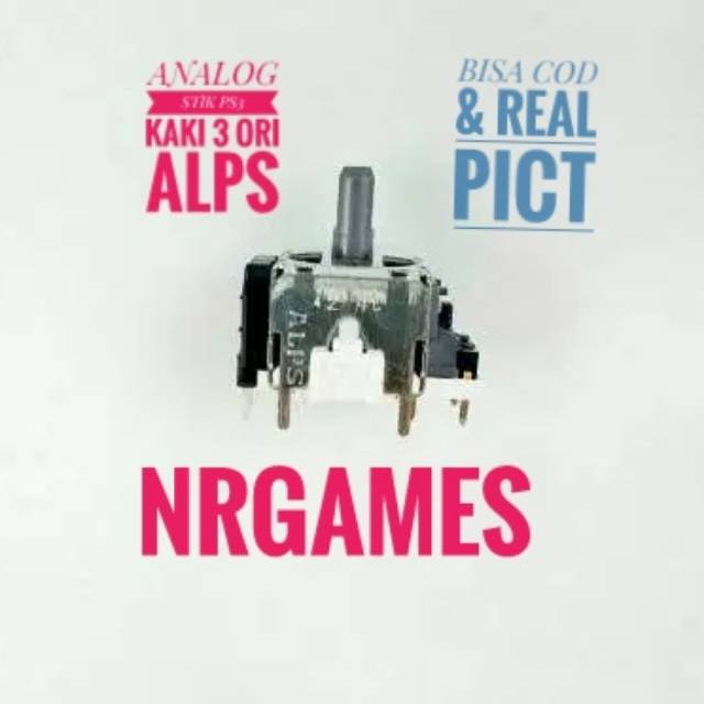 Jual ANALOG STIK PS3 KAKI 3 ORI ALPS / TOMBOL ANALOG STICK PS3 KAKI 3 ...