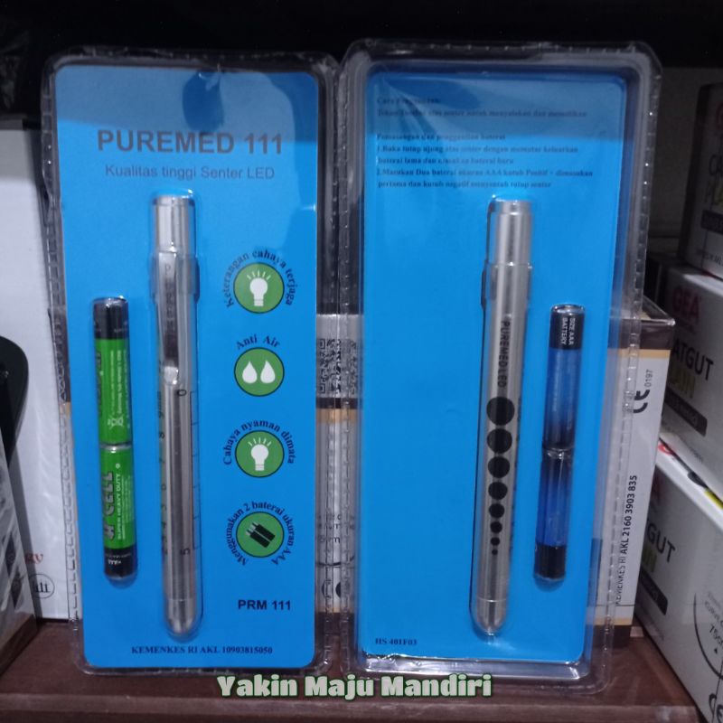 Jual Penlight Puremed 111 Sinar Lampu Putih | Shopee Indonesia