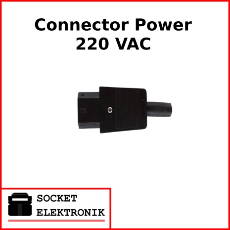 Jual Connector Power AC 220V Male | Shopee Indonesia