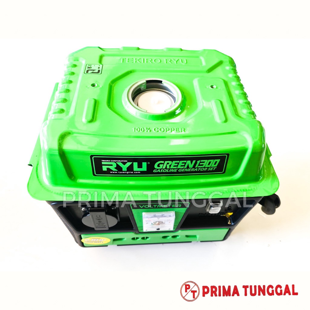 Jual Mesin Generator Set Genset Ryu Green RSG-1300 Bensin Type ET950 ...