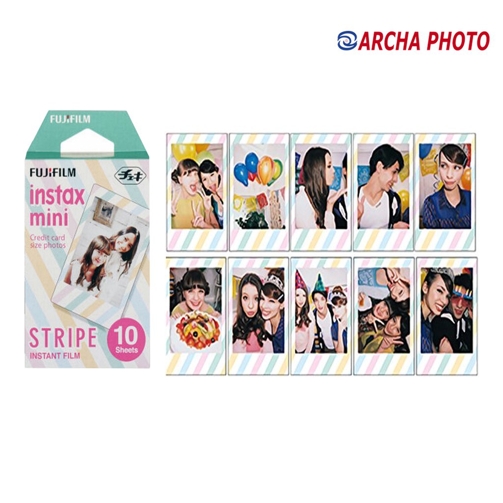 Jual Paper instax mini stripe - ARCHA PHOTO MILLENIUM | Shopee Indonesia