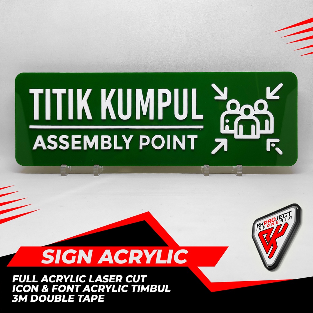 Jual PAPAN INFORMASI SIGN BOARD AKRILIK ACRYLIC TITIK KUMPUL | Shopee ...