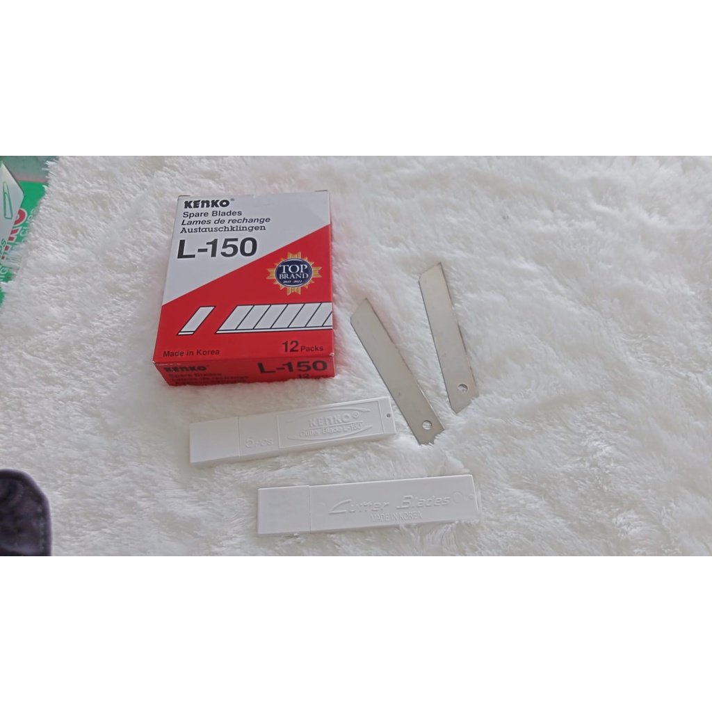 Jual Refill Isi Pisau Cutter Blade Besar Cutter Kenko L 500 Kenko Refill Cutter Besar L 150 ...