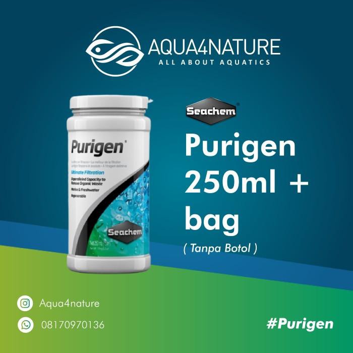 Jual Suizoku | Seachem Purigen 250Ml + Bag (Tanpa Botol) Ready stock ...