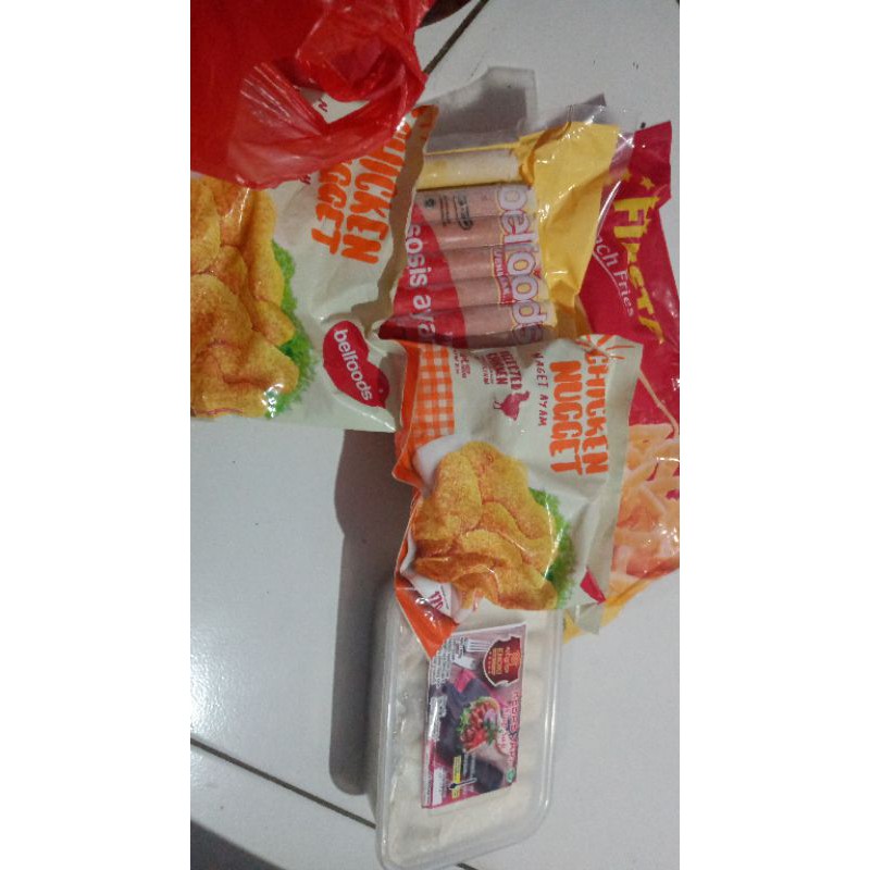 Jual paket nugget kentang goreng sosis dan kebab | Shopee Indonesia