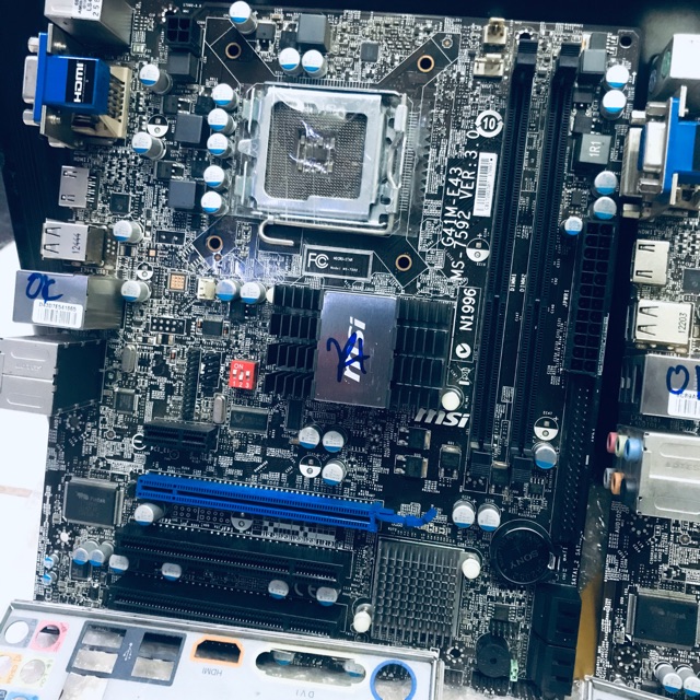 Jual Mainboard LGA G41 MSI Socket 775 DDR3 | Shopee Indonesia