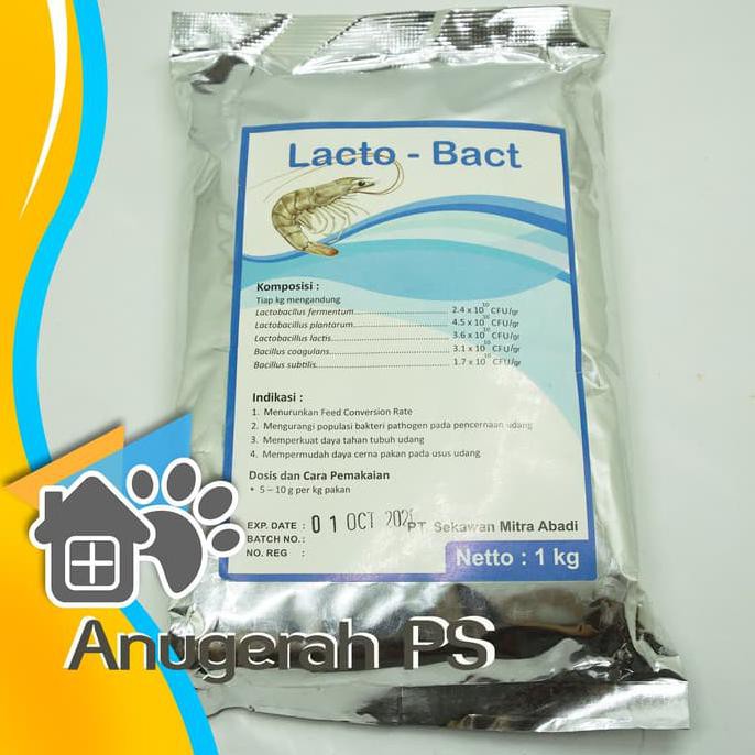 Jual Probiotik Ikan Dan Udang Lactobacillus Lactobac 500 Gram Anps ...