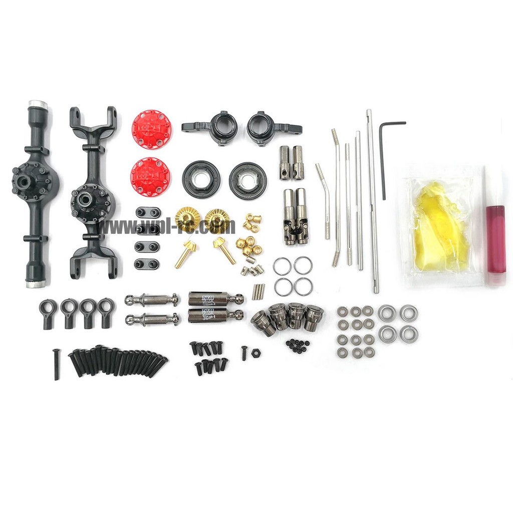 Jual WPL Full Metal Upgrades axle kopel gardan C14 C24 C34 C44 B14 B24 ...