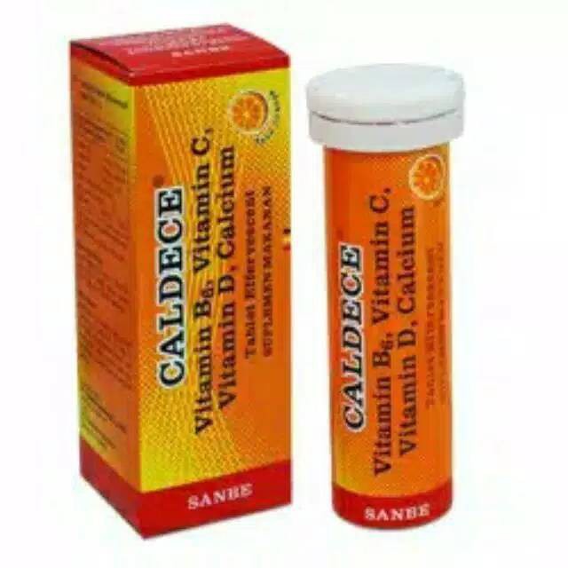 Jual CALDECE EFF RASA JERUK VITAMIN C VITAMIN DAYA TAHAN TUBUH | Shopee ...
