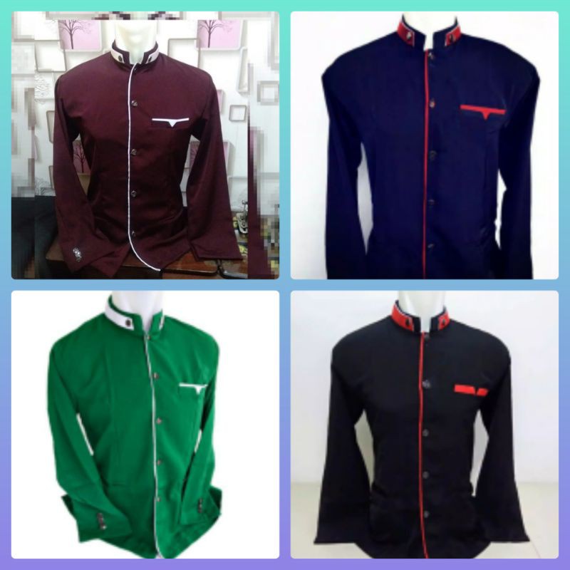 Jual Jasko Polos | Jasko Merah marun | Jasko Hijau | Jasko Hitam ...