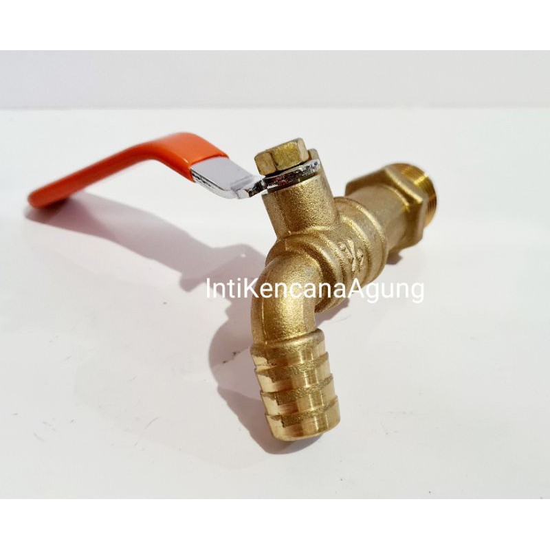 Jual kran air kuningan keran air kuningan 1/2 inch kran taman kran ...