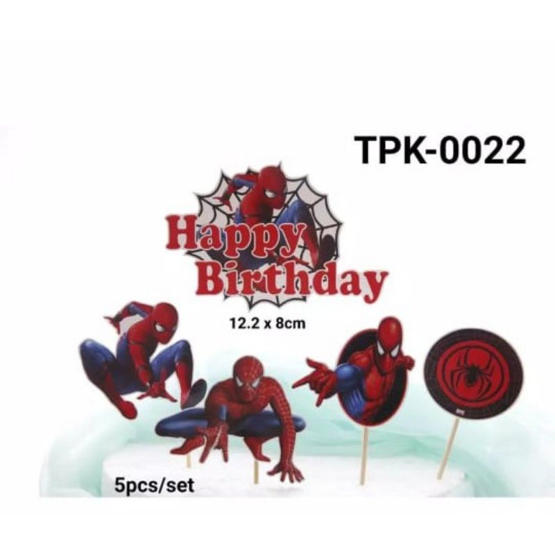 Jual WINDBLOWN BALON CAKE TOPPER SPIDERMAN AVENGERS / HIASAN KUE ULTAH ...