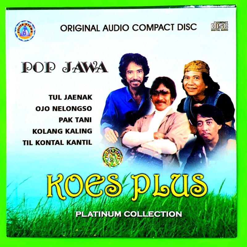 Jual KASET ORIGINAL CD AUDIO MUSIK LAGU KOES PLUS ALBUM POP JAWA - LAGU KOES PLUS VERSI JAWA ...