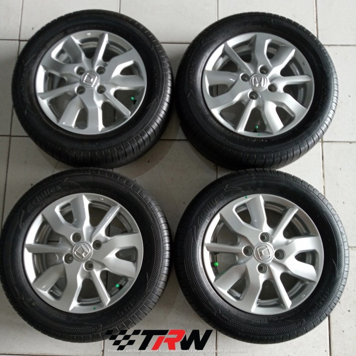 Jual Velg mobil second original Honda new Brio Ring 14 pcd 4x100 Ban 175 65 R14 | Shopee Indonesia