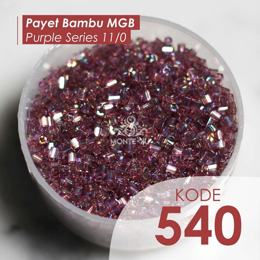 Jual Manik Mote Payet Bambu Batang Jepang MGB 11/0 2,1mm 15 gr Monte ...