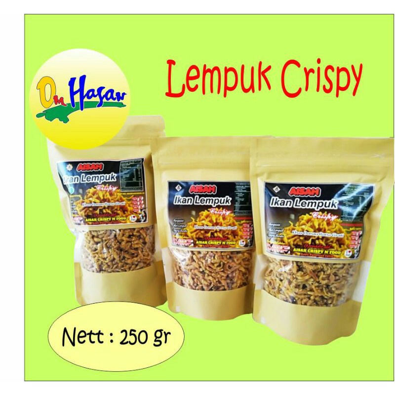 Jual Lempuk Crispy ikan Khas Danau Ranu Grati Pasuruan Jawa Timur 250g ...