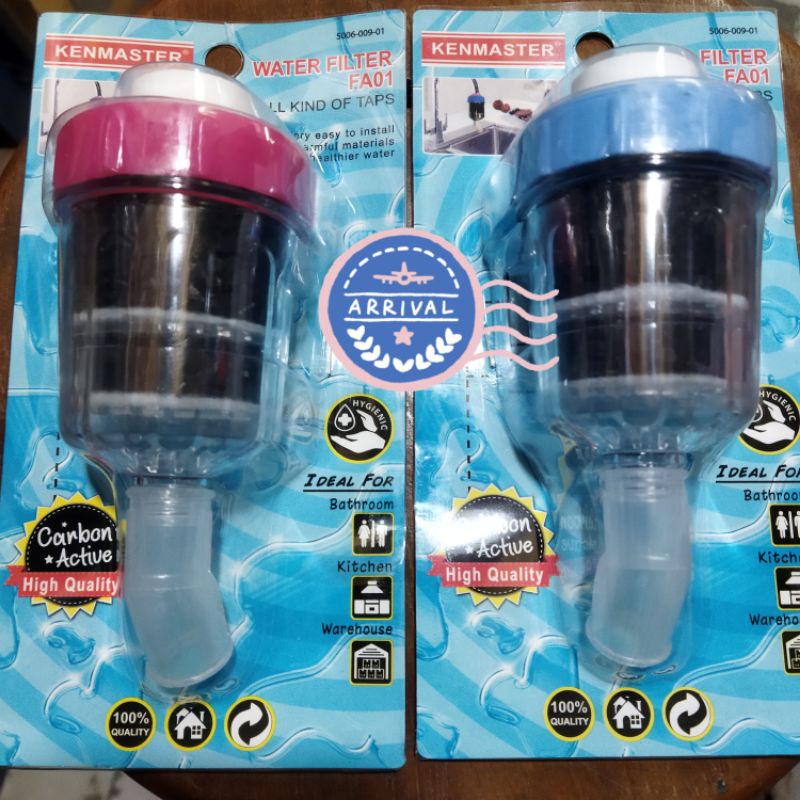Jual Filter Air Kenmaster 3 Lapis Filter Carbon Saringan Air Kran Besar ...