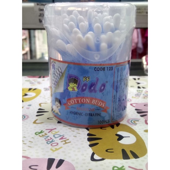 Jual Dodo Cotton Buds Regular isi 100 pcs (code 125) | Shopee Indonesia