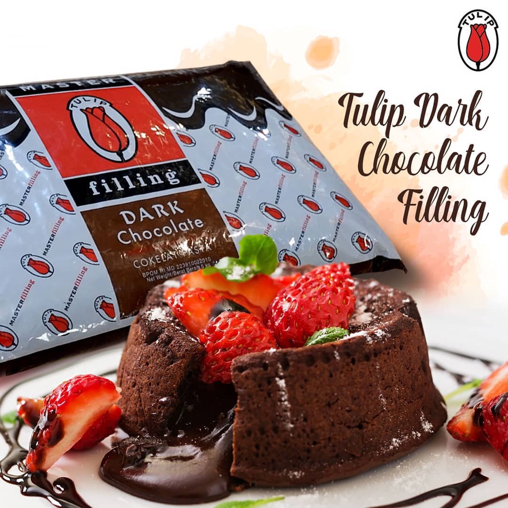 Jual Tulip Master filling paste / chocolate filling ( Repack 500 gr ...