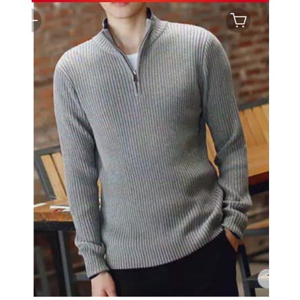 Jual Sweter Rajut Pria Resleting Dada Premium / RAJUT PRIA / SWEATER ...