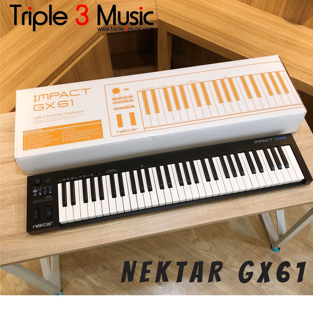Jual Nektar Impact GX61 GX 61 Keyboard MIDI Controller | Shopee Indonesia