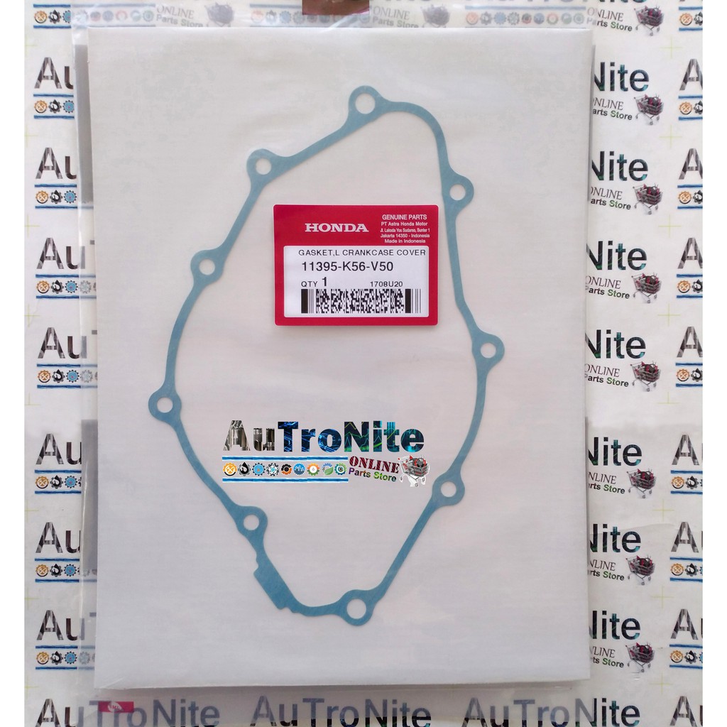 Jual Packing GASKET L CrankCase Cover 11395-K56-V50 Original Honda ...