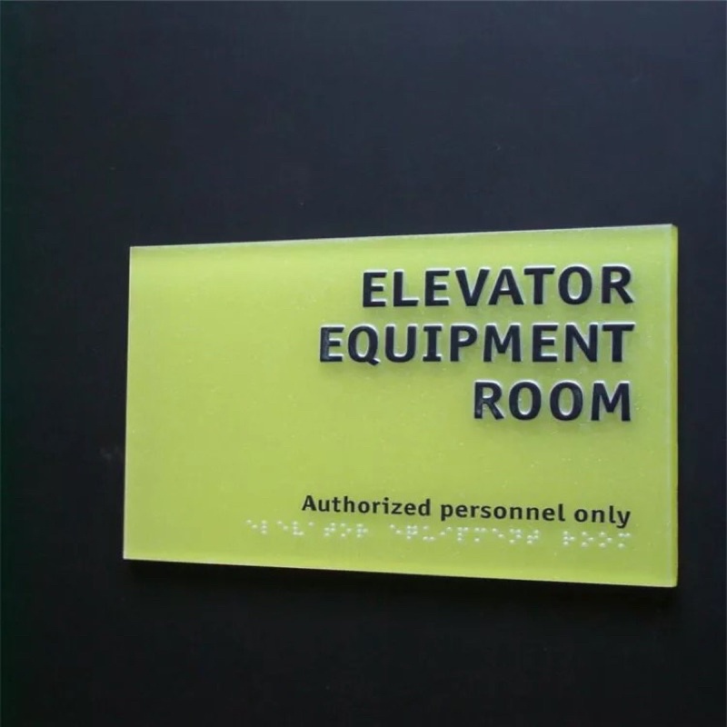 Jual Braille tuna netra akrilik sign timbul tuna netra petunjuk acrylic ...
