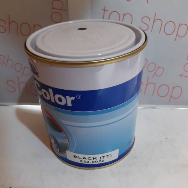 Jual CAT DUCO TOP COLOR DANAPAINT WARNA HITAM/BLACK KODE 222-0020 ISI ...