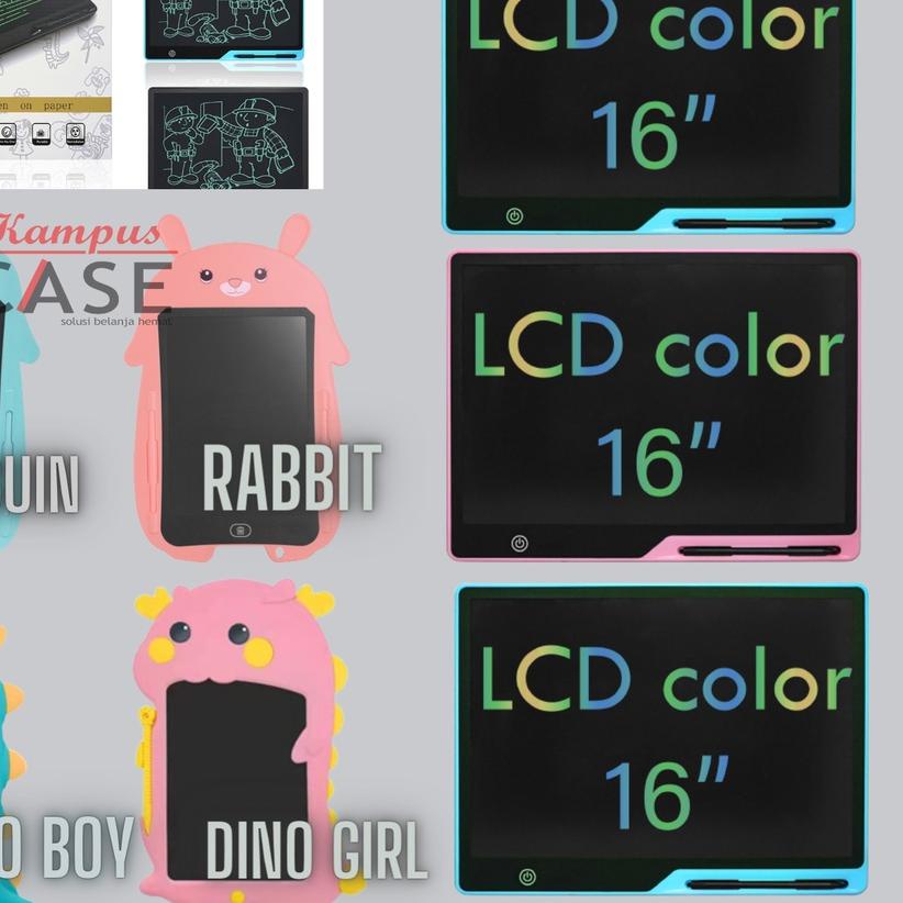 Jual Writing LCD Tablet motif Dinosaurus | 12 inch | 16 inch Color | 8. ...