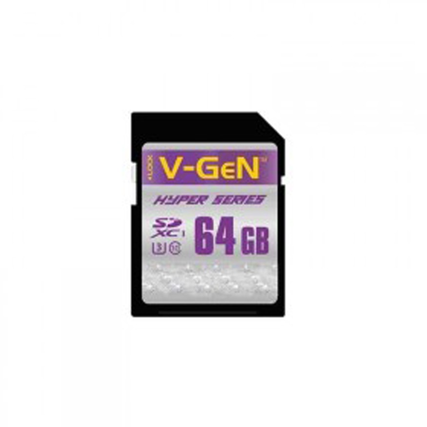 Jual SD Card V-Gen Hyper Series 64GB 4K Ultra HD | Shopee Indonesia
