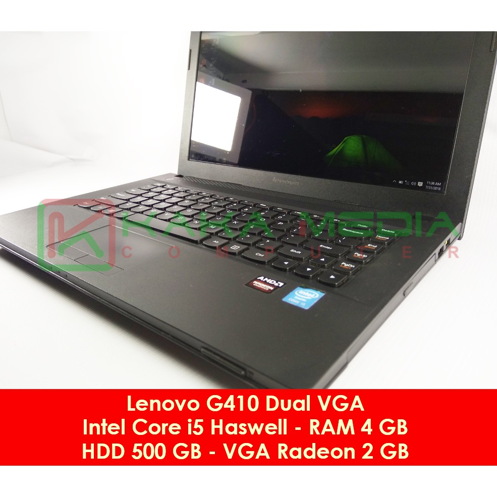 Jual Laptop Gaming dan Desain Lenovo G410 Core i5 Dual VGA | Shopee Indonesia