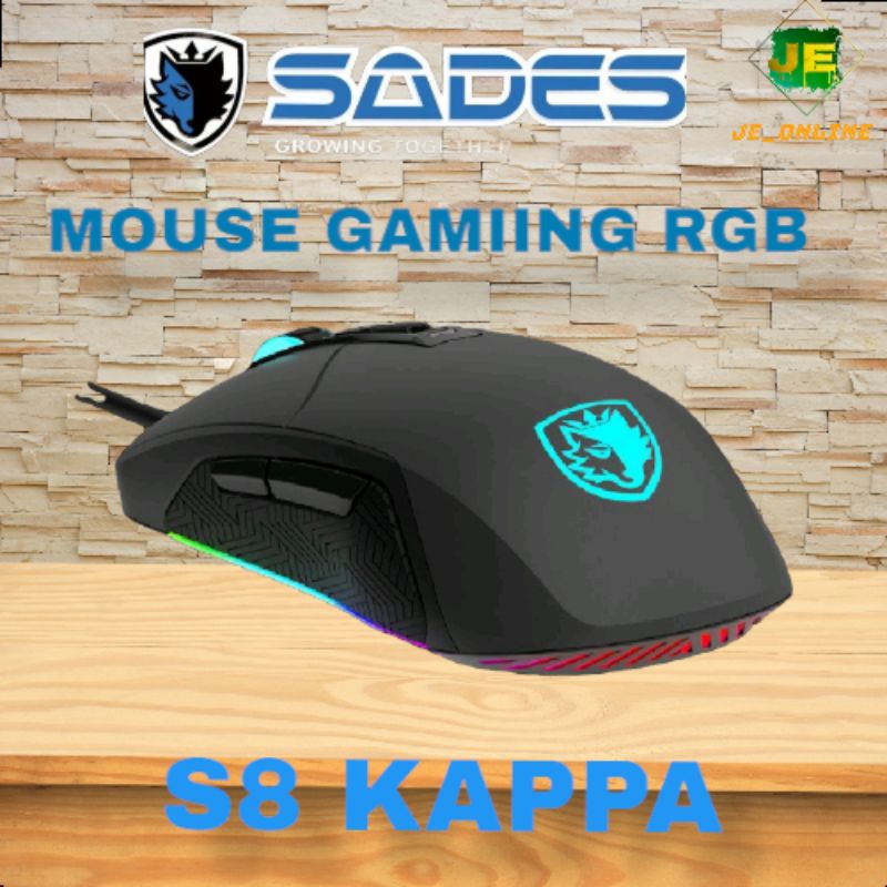 Jual Mouse gaming RGB SADES KAPPA S20 | Shopee Indonesia