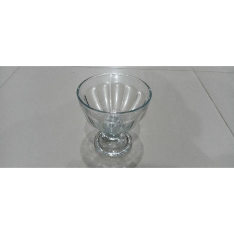 Jual GELAS ICE CREAM ARJUNA / GELAS ES / GELAS KACA 12 CM | Shopee ...