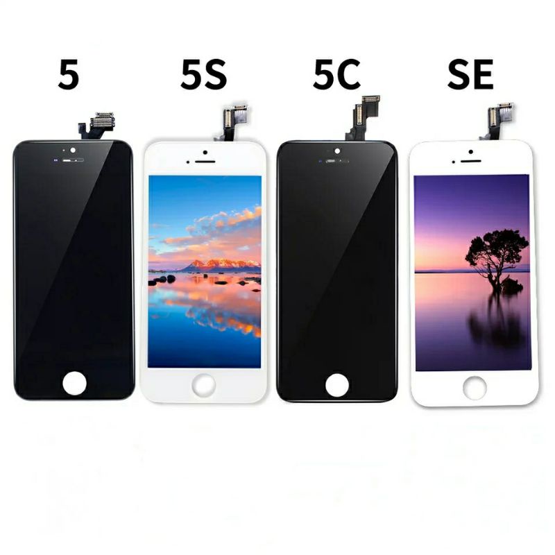 Jual LCD TOUCHSCREEN IP 5 5C 5S - IP 5 SE LCD TS KOMPLIT | Shopee Indonesia