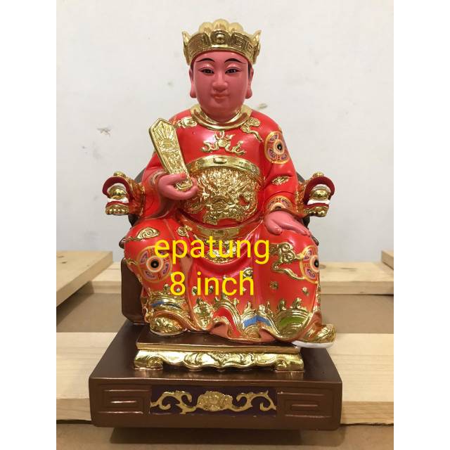 Jual patung dewa rupang dewa dapur co kun kong fiber 8 inch | Shopee ...