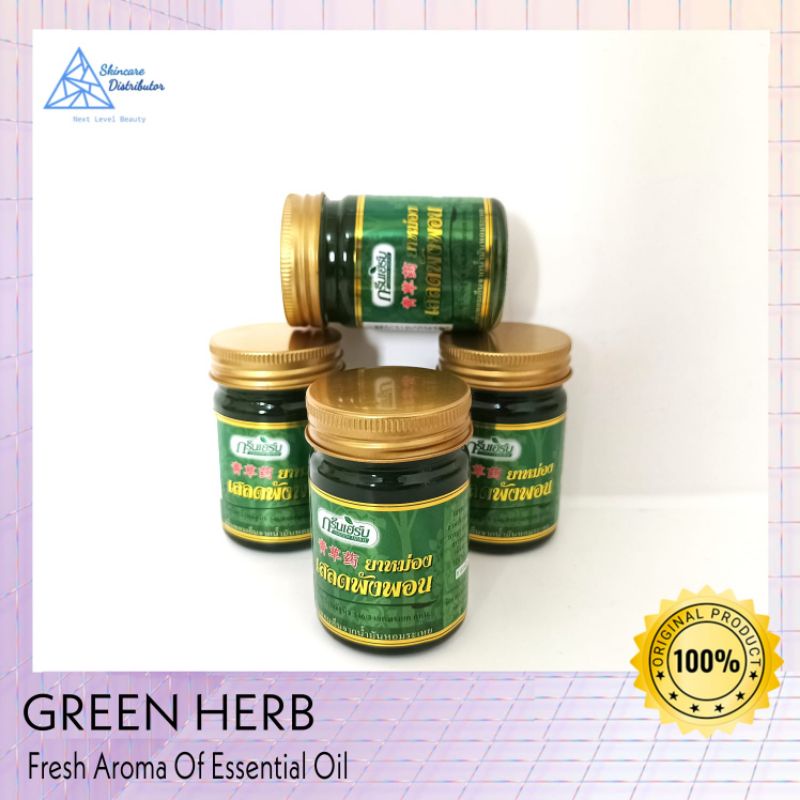 Jual GREEN HERB HOP HEADED BARLERIA CLICANANTHUS NUTHANS BALSAM MINYAK ...