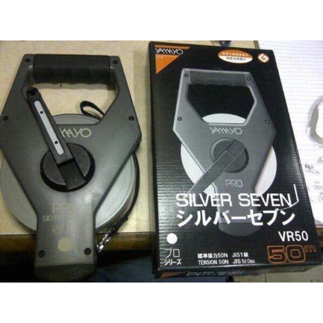 Jual Meteran 50 Meter VR50 YAMAYO Japan Pro Silver Seven Original ...