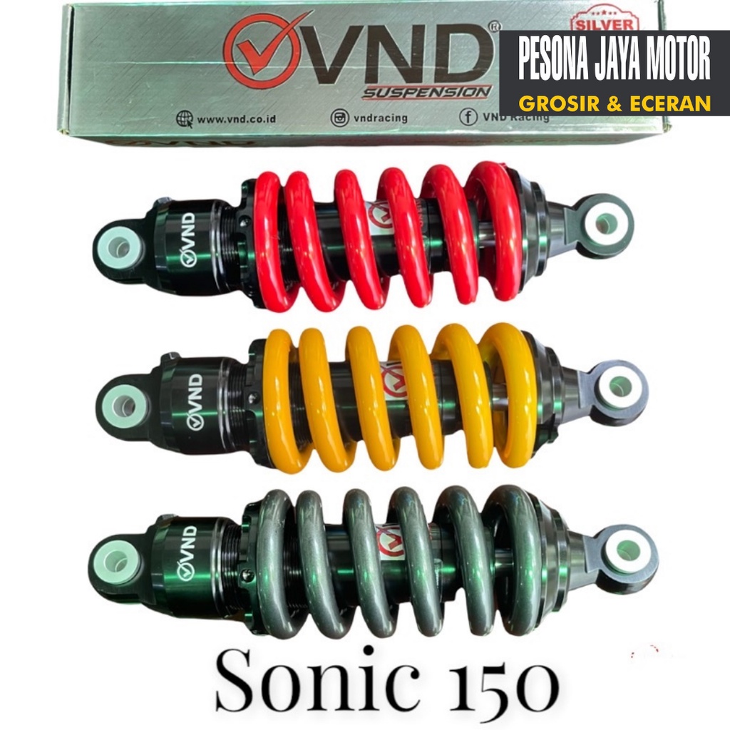 Jual Shock Sonic Mono Shock Sonic Shock Belakang Sonic,Supra 150 Gtr Merk VND Premium 100% ...