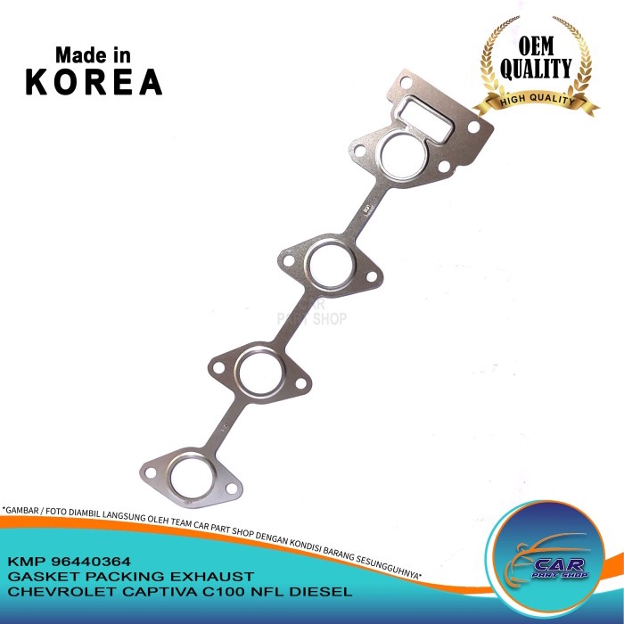 Jual GASKET PACKING PAKING EX EXHAUST CHEVROLET CAPTIVA C100 NFL DIESEL ...