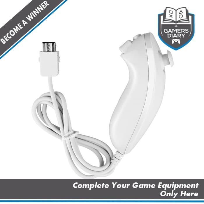 Jual Wiimote + Nunchuk Controller Motion Plus Nintendo Wii Putih ...