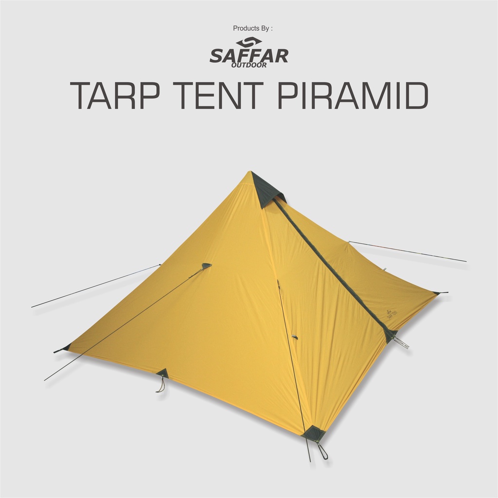 Jual Outer tarp tent piramid ultralight - tarp tent | Shopee Indonesia