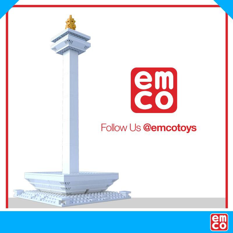 Jual Emco Lego Bricks - Monas Special Edition Baru , Original | Shopee ...