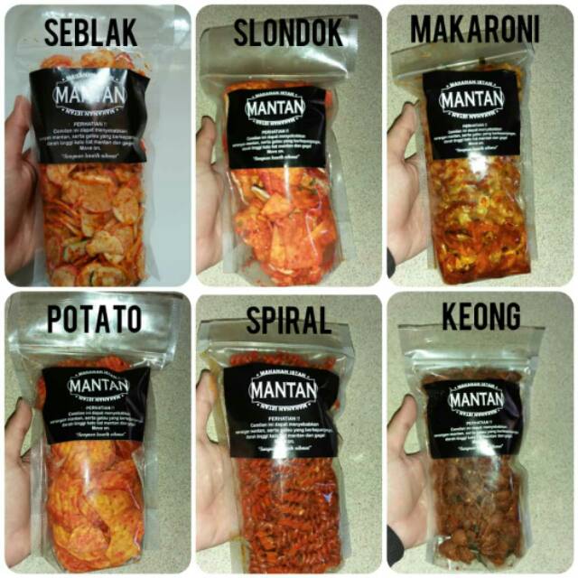 Jual SNACK MANTAN ( MAKANAN SETAN) | Shopee Indonesia