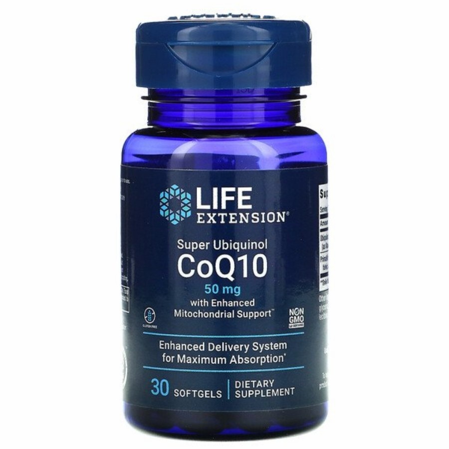 Jual life extension Super Ubiquinol CoQ10 With PQQ 100 mg 30 ; Ubiquinol CoQ10 100 mg 60 ...