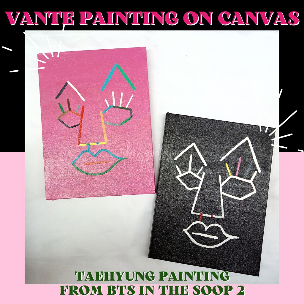 Jual Vante Taehyung Painting from IN THE SOOP 2 | Shopee Indonesia