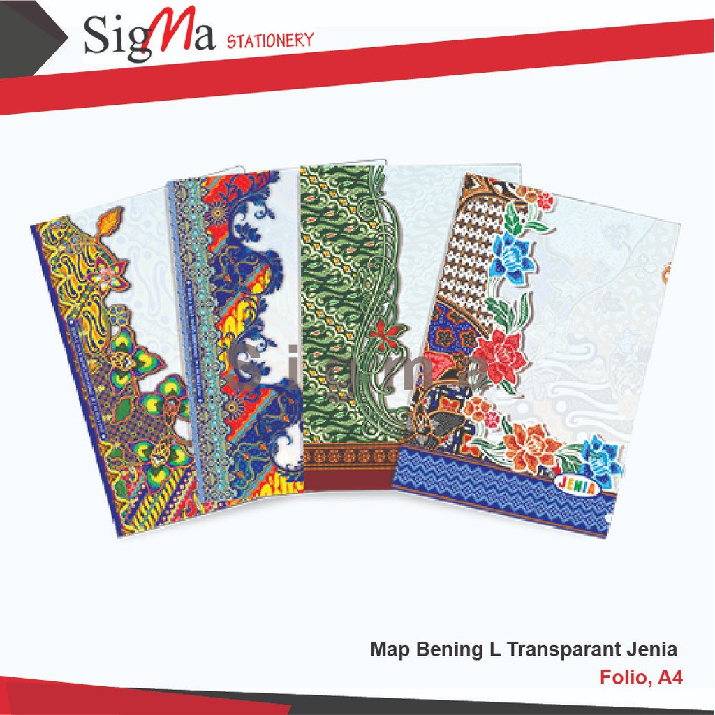 Jual Map Plastik Bening JENIA Folio / A4 (Lusin) | Shopee Indonesia
