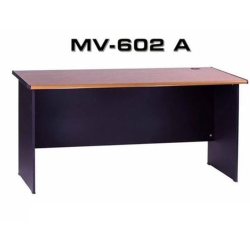 Jual Meja Kantor VIP MV-602 A Meja Kerja Tanpa Laci | Shopee Indonesia